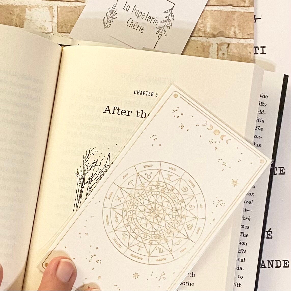 Tarot Card Gold Bookmarks Laminated Astrology Tarot Card - Etsy