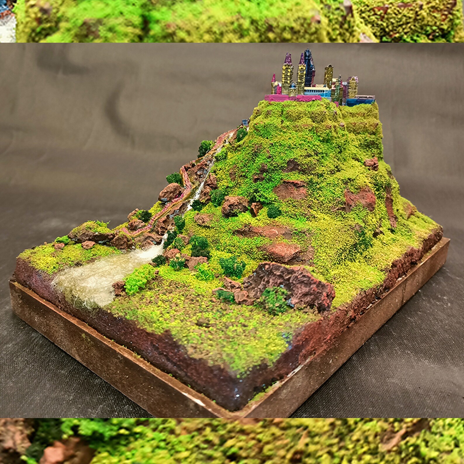 Harry Potter Hogwart's Diorama Wizard Castle Nature - Etsy