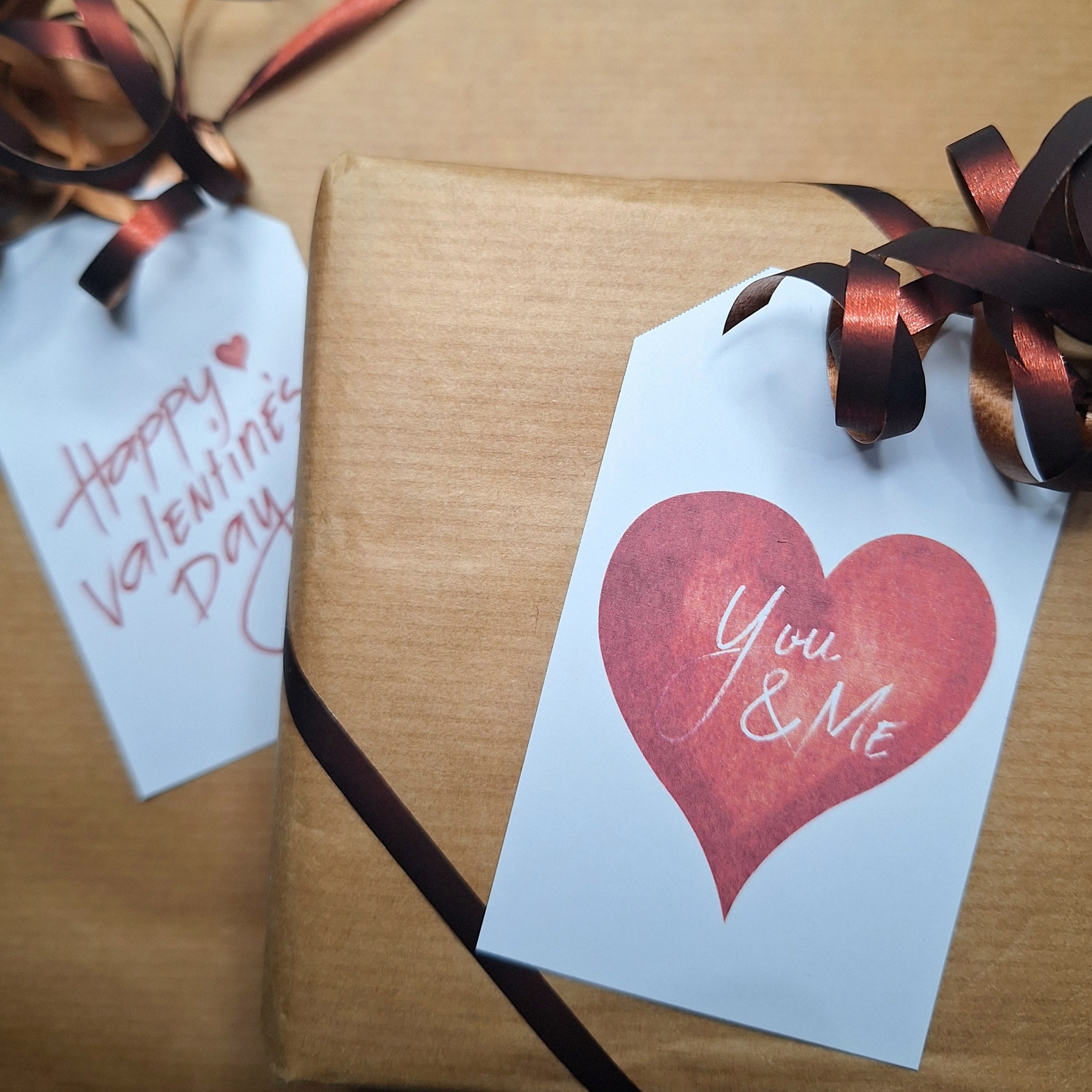 Valentine's Day Gift Tags, Valentine's Gift Tags, Printable Valentine's ...