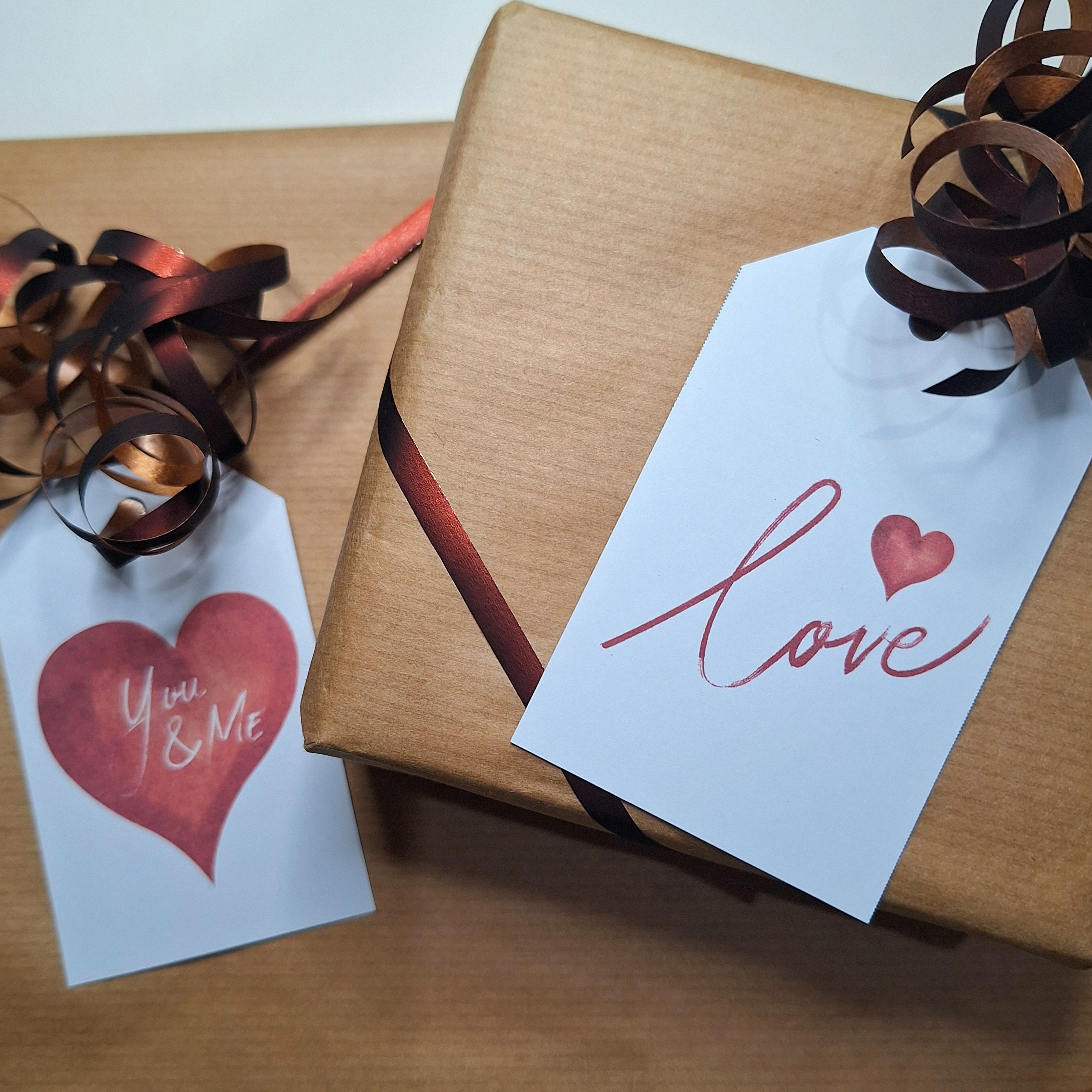 Valentine's Day Gift Tags, Valentine's Gift Tags, Printable Valentine's ...