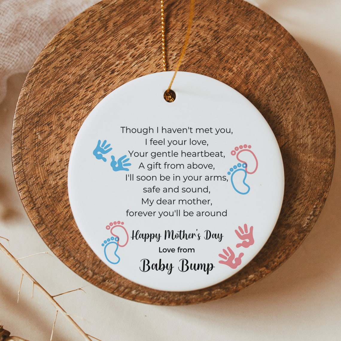 Mothers Day Gift From Bump, Gift From Baby Bump, Mom to Be, First ...
