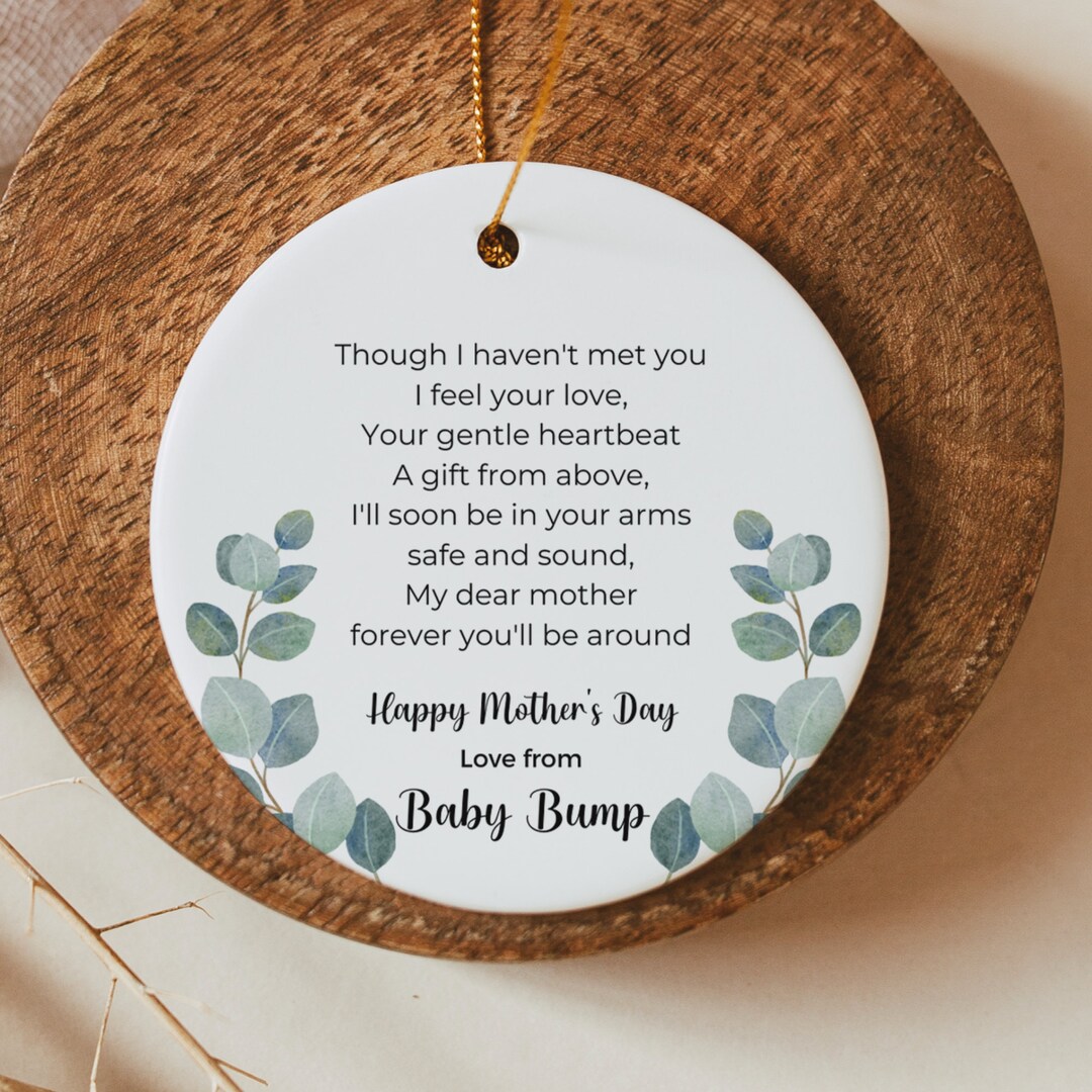 Mothers Day Gift From Bump, Gift From Baby Bump, Mom to Be, First ...