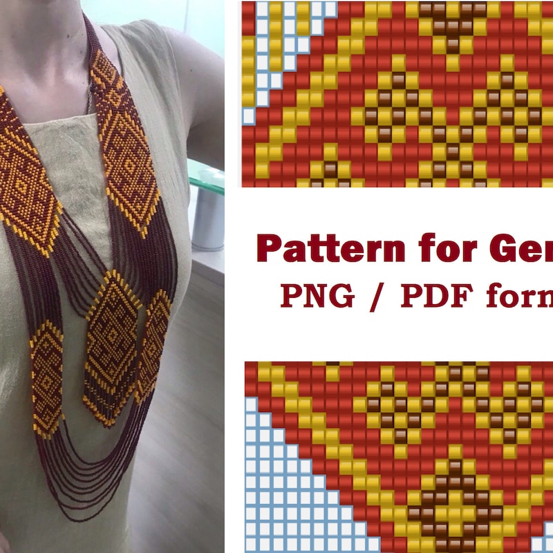 Loom Beaded Necklace - Etsy