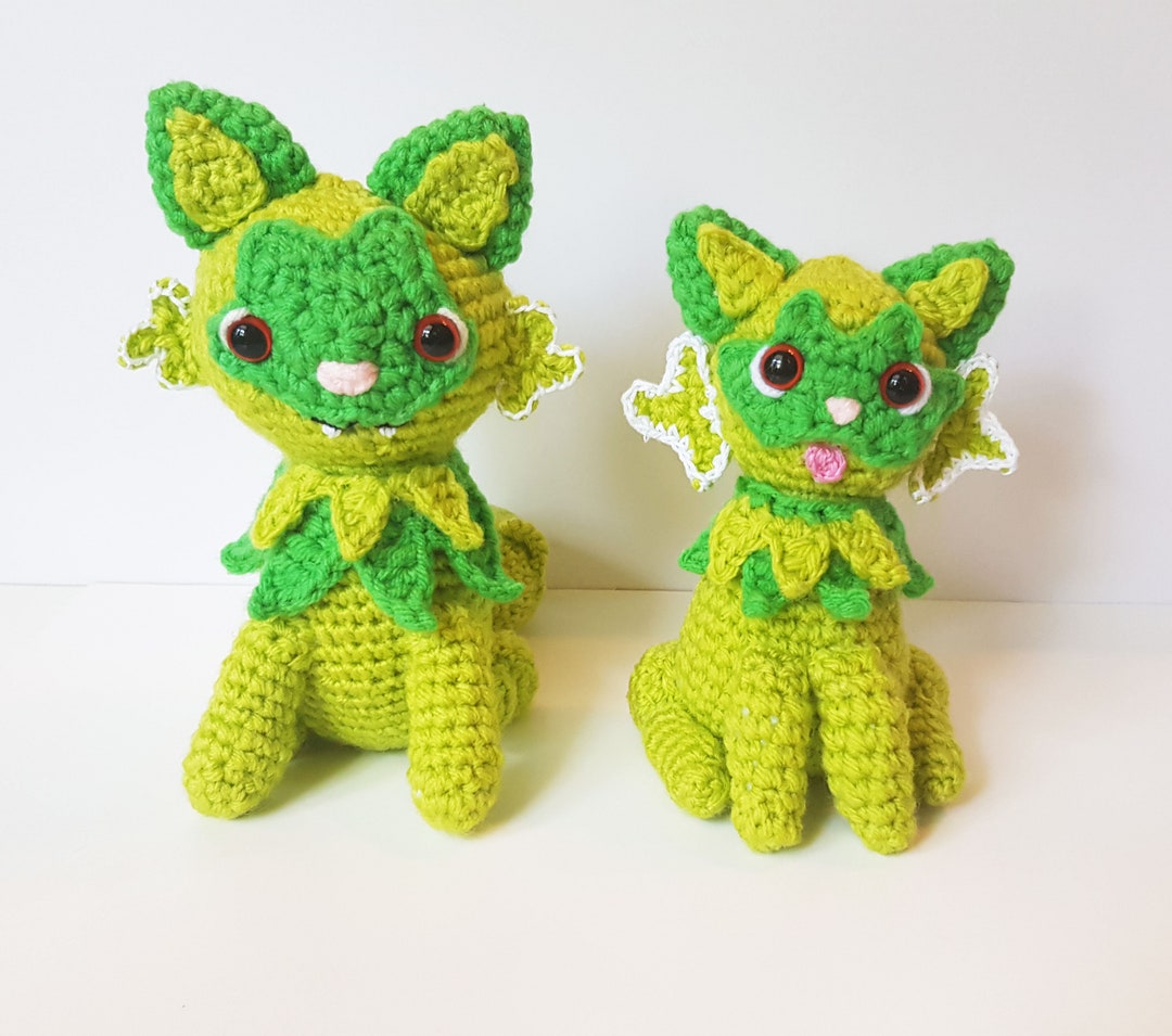 Sprigatito Crochet Doll Plush - Etsy