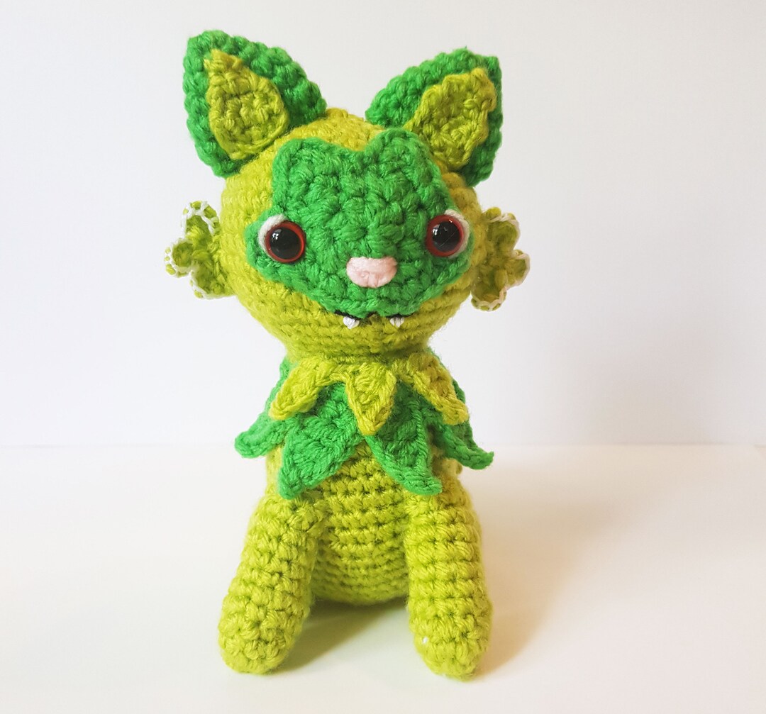 Sprigatito Crochet Doll Plush - Etsy