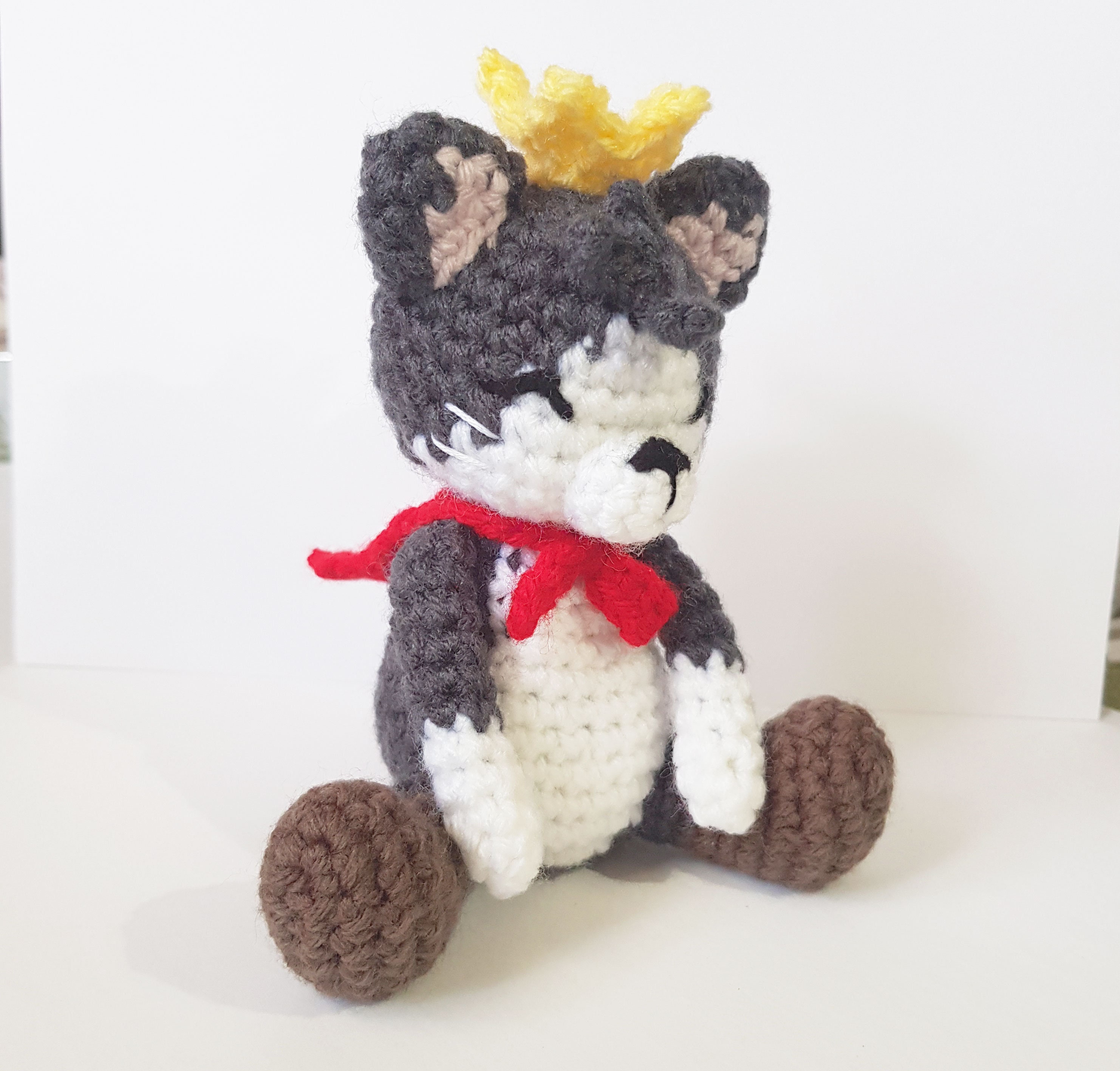 Cait Sith FFVII Crochet Pattern Amigurumi Final Fantasy Cat DIY ...