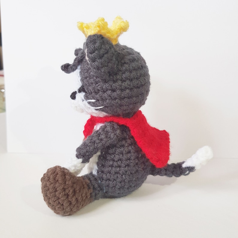 Cait Sith FFVII Crochet Pattern Amigurumi Final Fantasy Cat DIY ...