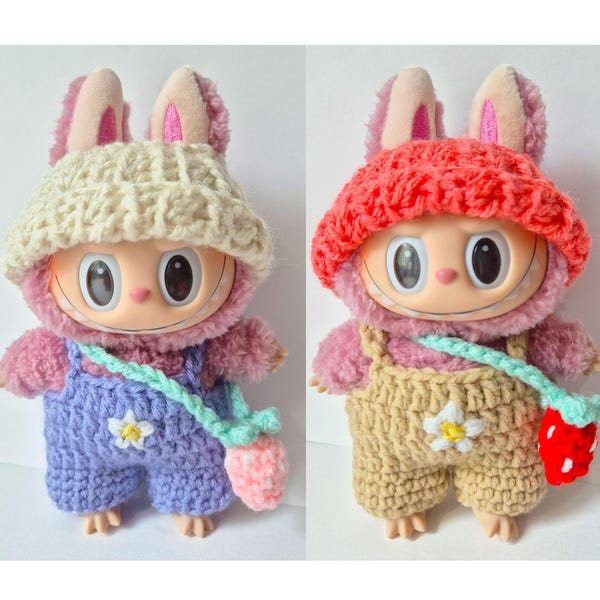 Labubu Strawberry - Etsy