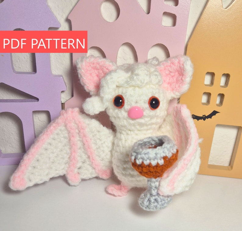 Bat Astarion Crochet Pattern BG3 Baldur's Gate 3 Amigurumi - Etsy