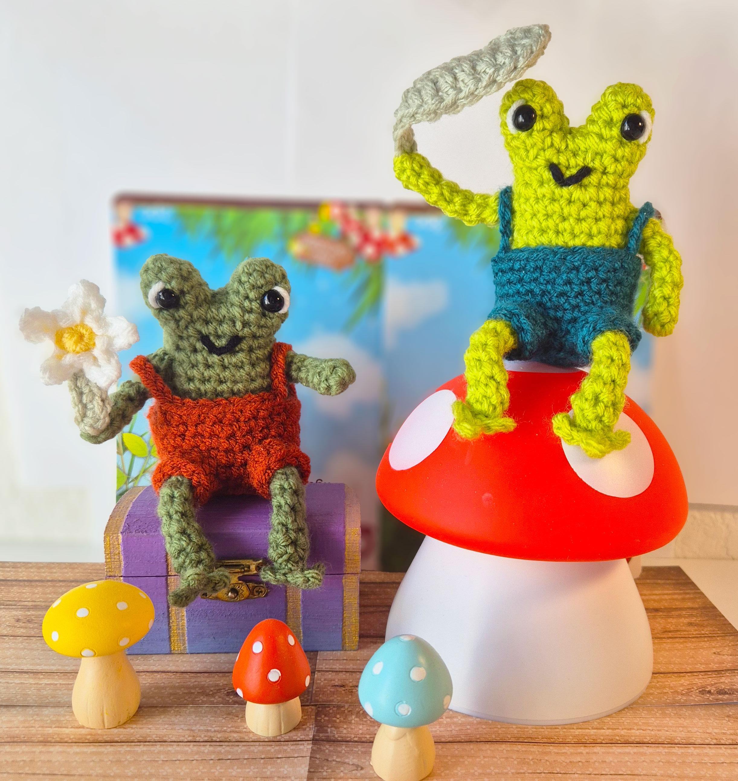 Crochet Frog Plush PATTERN - Amigurumi Cute Frog Toy Gift Tutorial - Etsy