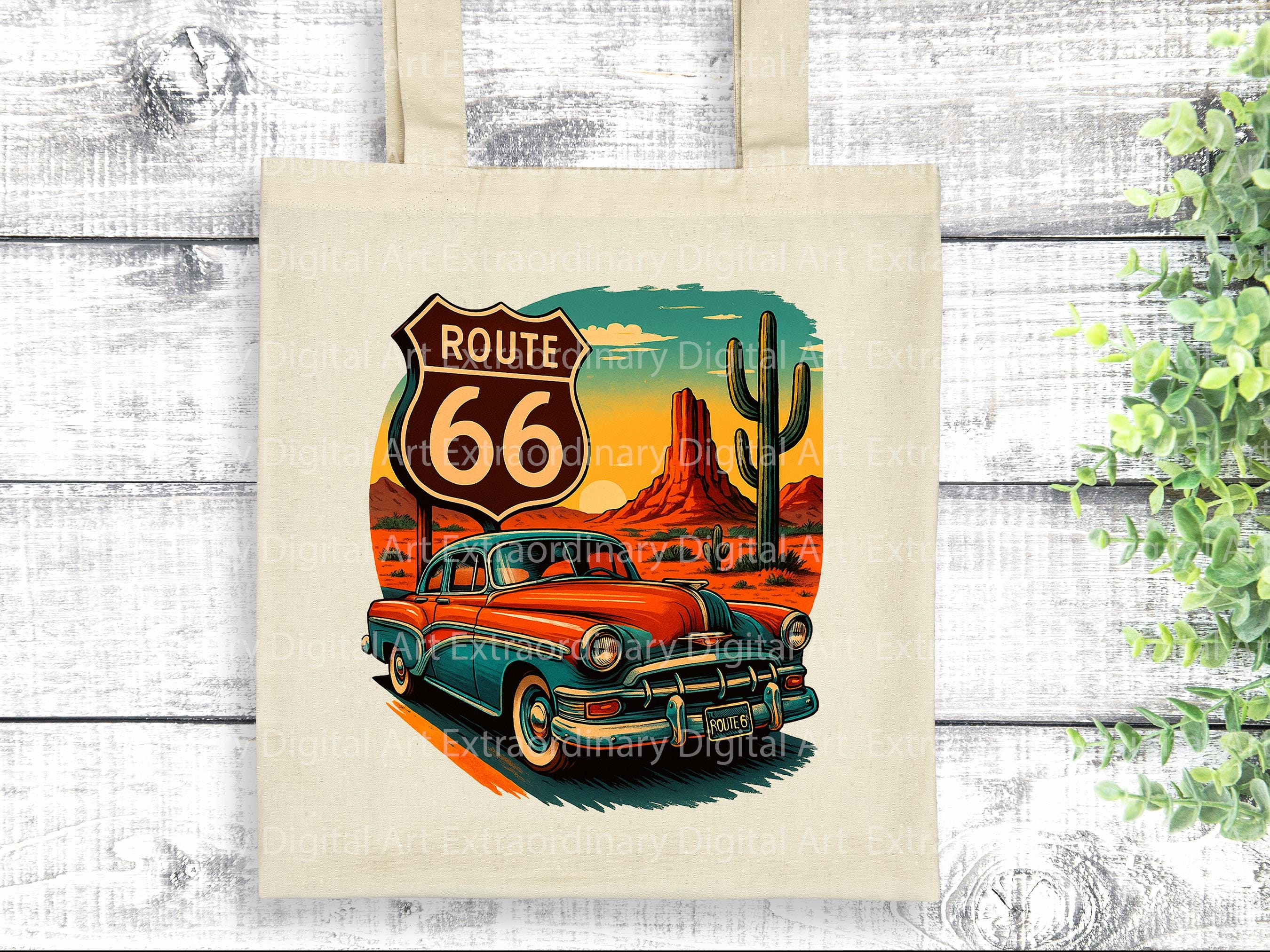 Route 66 Printable, Route 66 Png, Road Trip Clipart, Road Trip Png ...