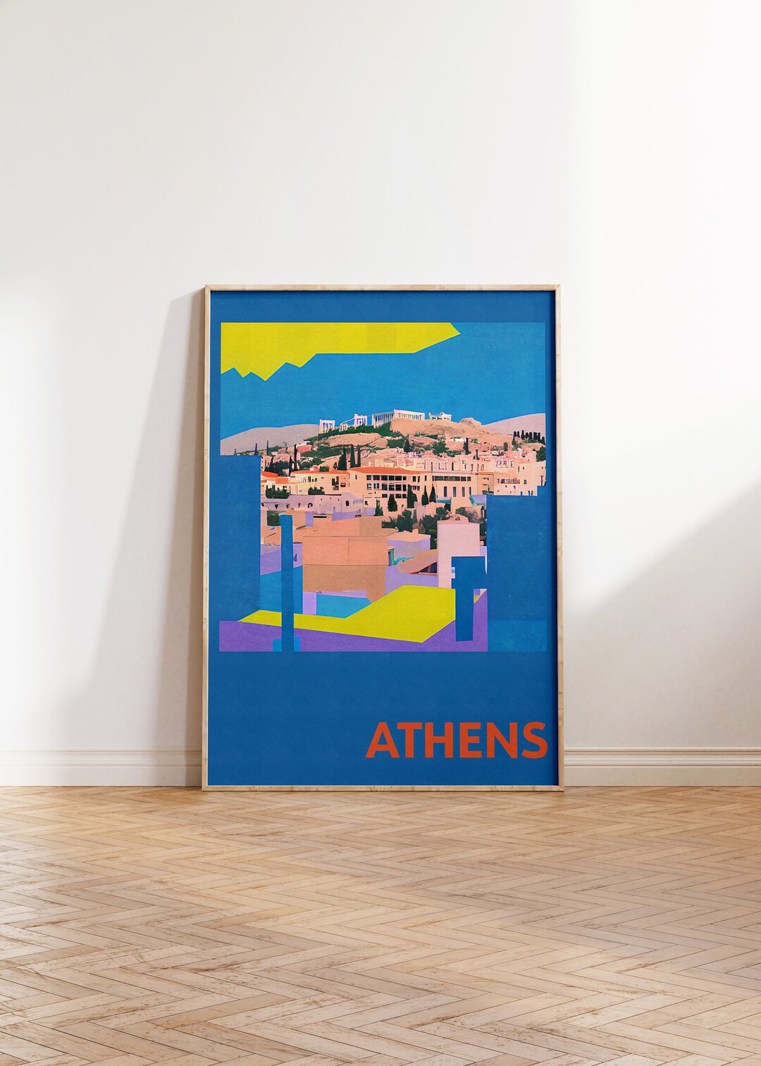 Athens Travel Poster, Athens Poster, Athens Wall Art, Athens Print ...