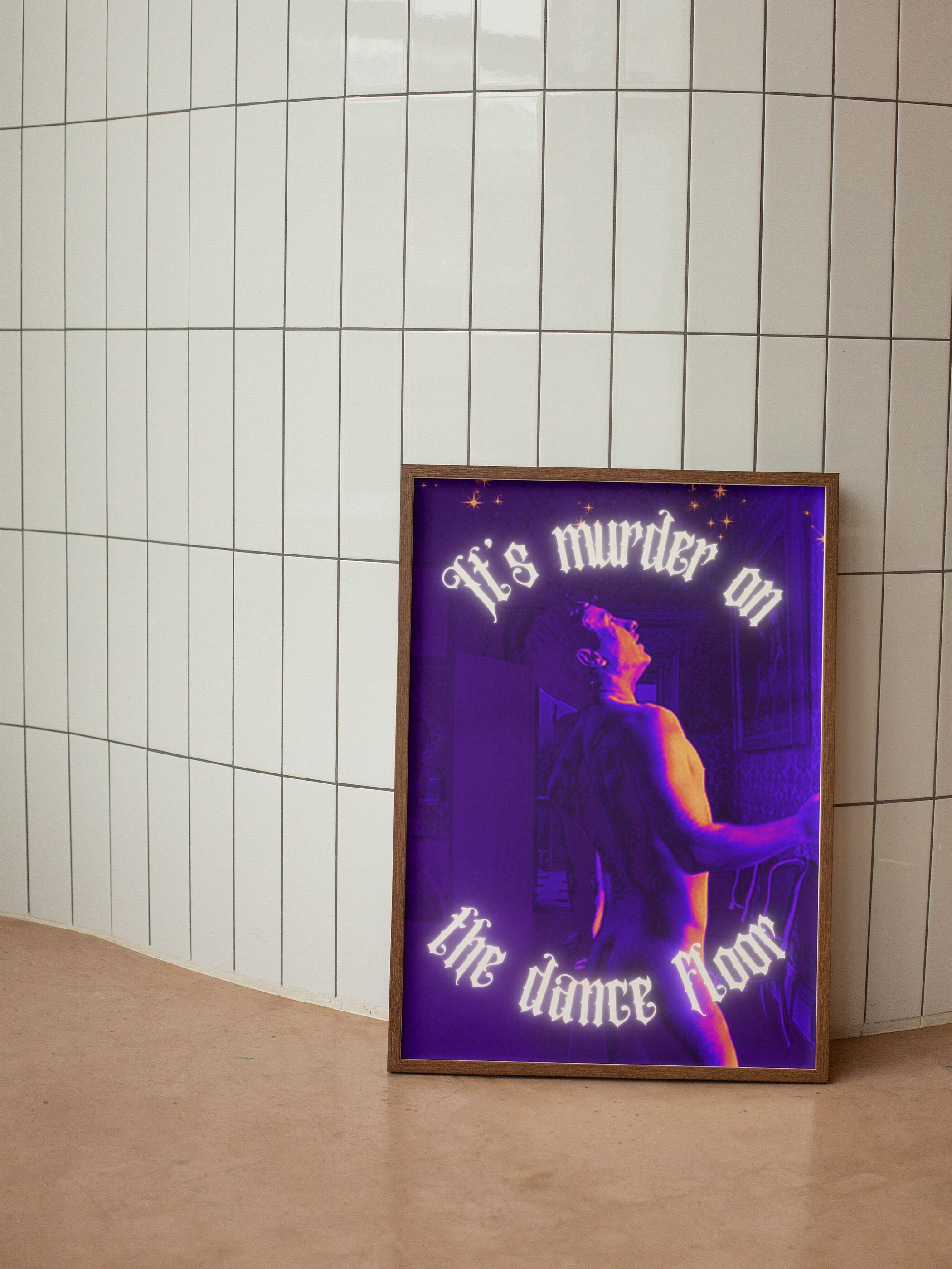 Barry Keoghan Saltburn Art Print murder on the Dance Floor Movie Poster ...