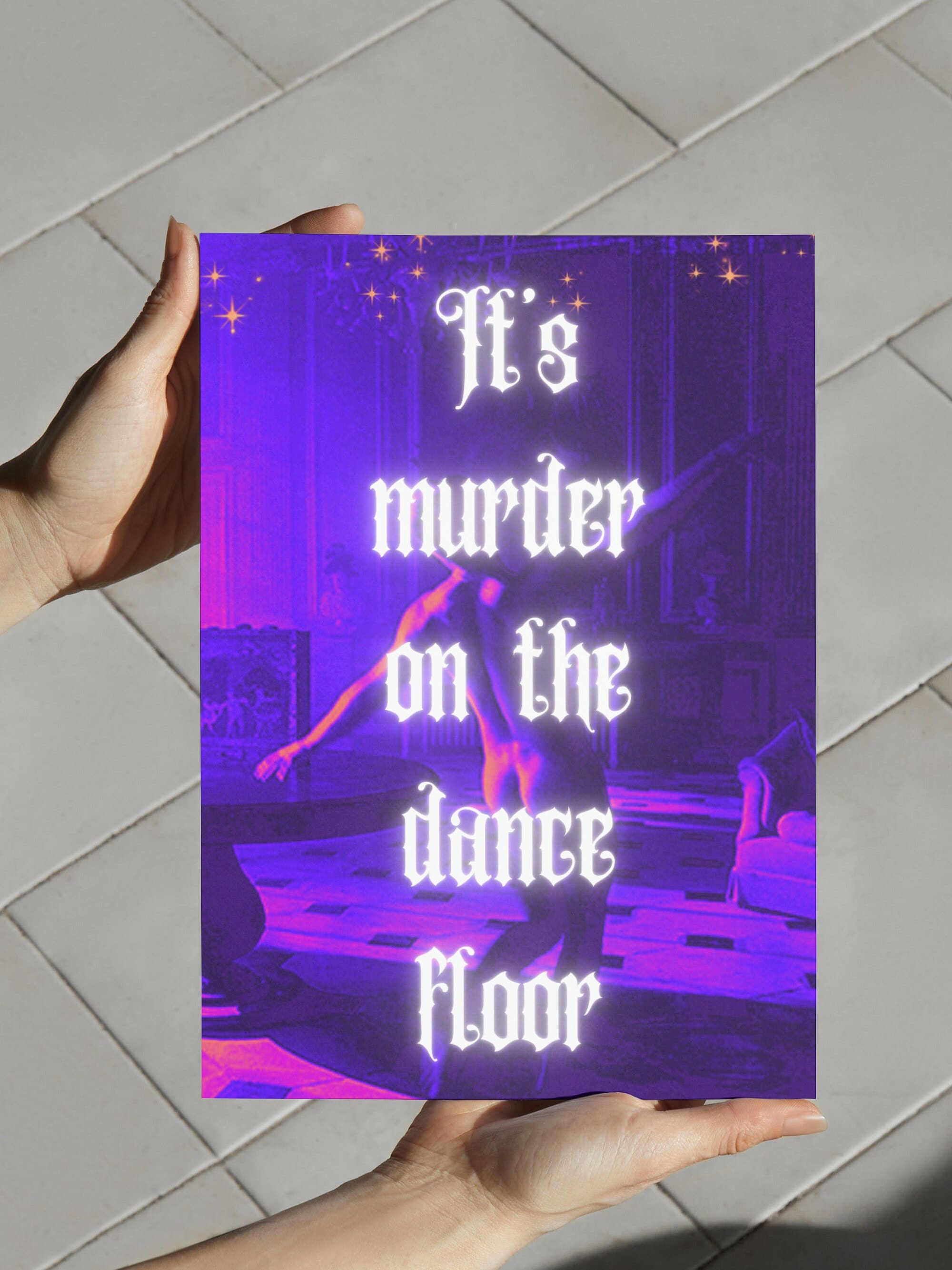 Saltburn murder on the Dance Floor Movie Poster Barry Keoghan Art Print ...