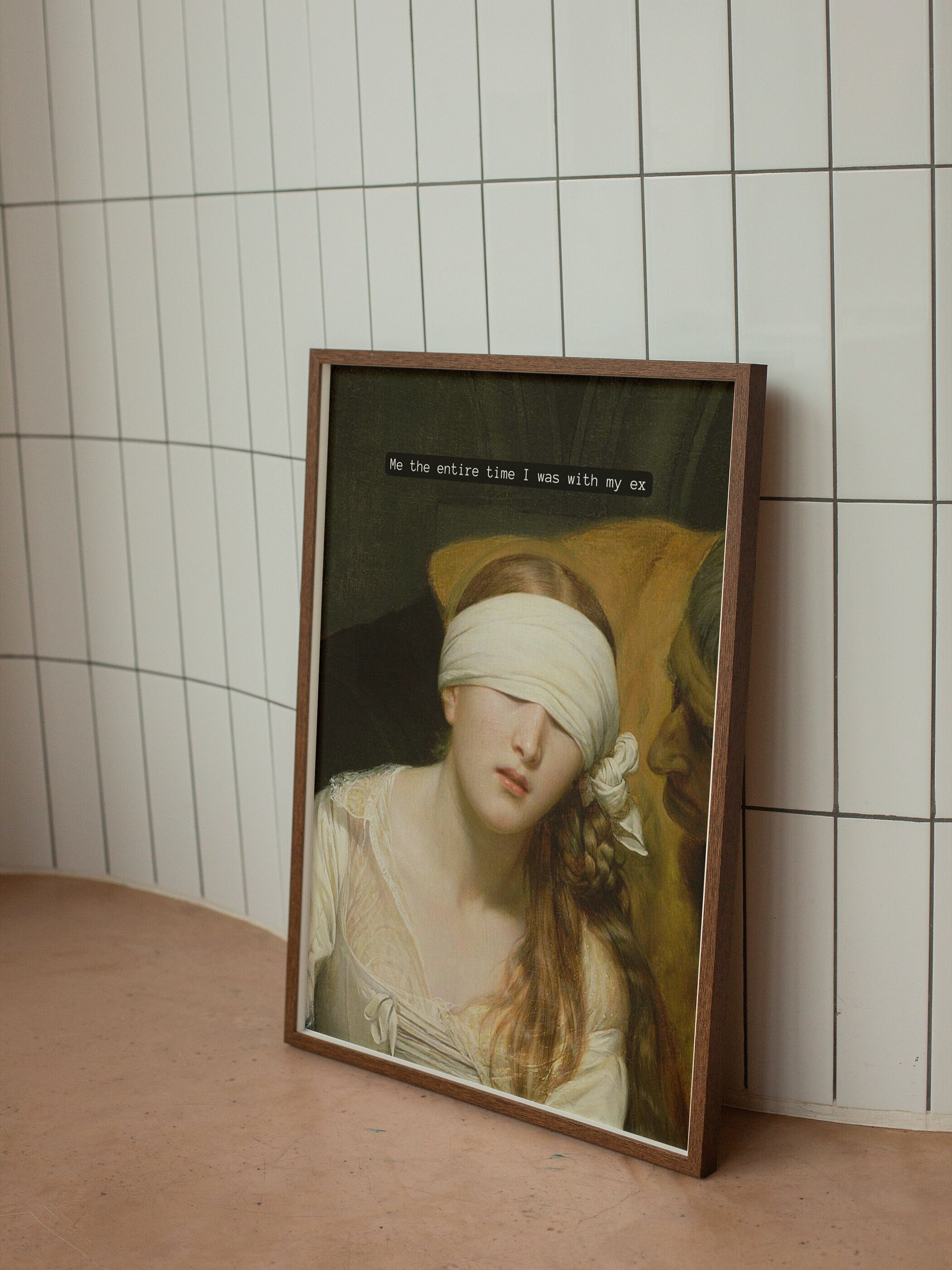 PRINT Red Flags Classic Meme Art Maximalist Decor Funny Wall Art ...