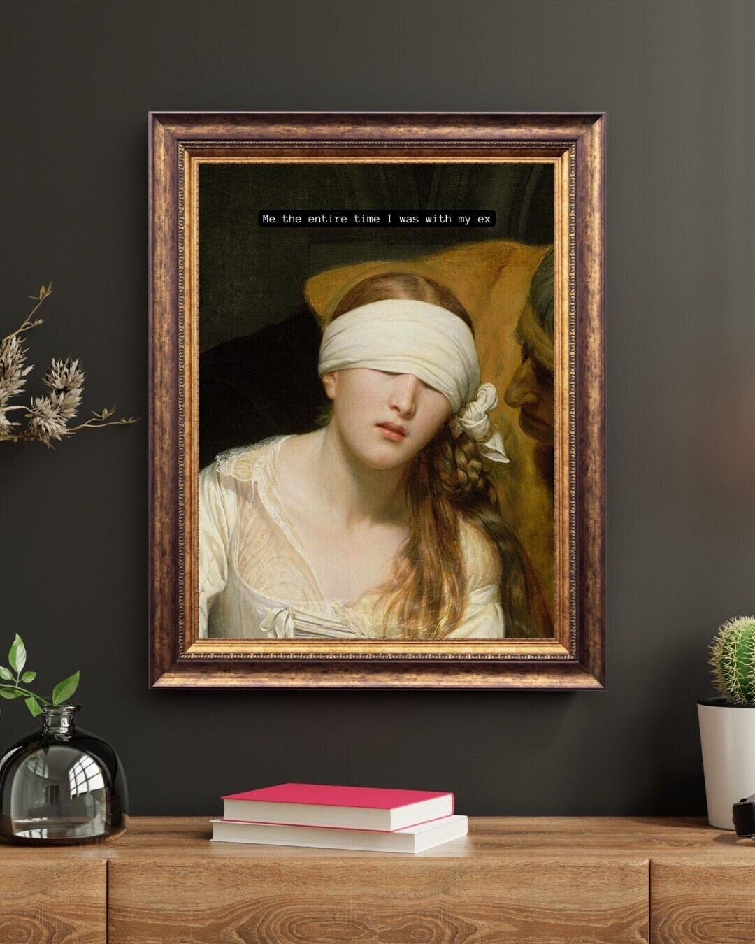 PRINT Red Flags Classic Meme Art Maximalist Decor Funny Wall Art ...