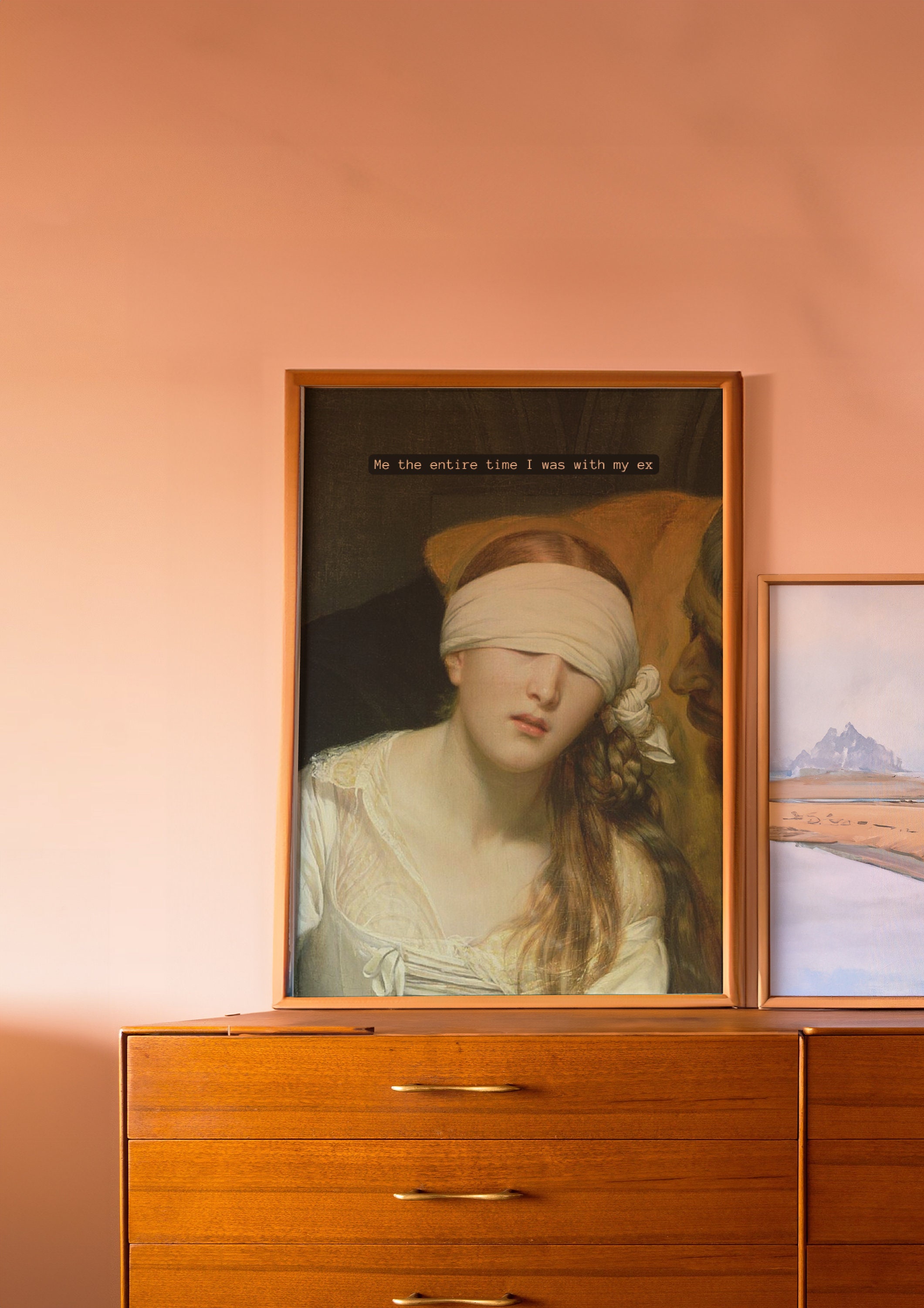 PRINT Red Flags Classic Meme Art Maximalist Decor Funny Wall Art ...