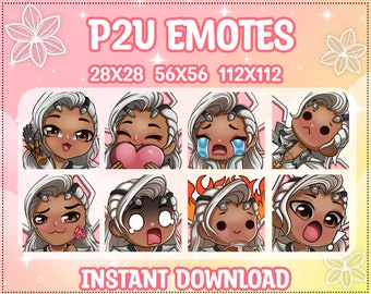 Cute Overwatch Illari Emotes BUNDLE for Twitch | Discord | Youtube ...