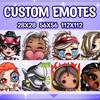 Cute Overwatch Lifeguard Mercy Emotes BUNDLE for Twitch Discord Youtube ...