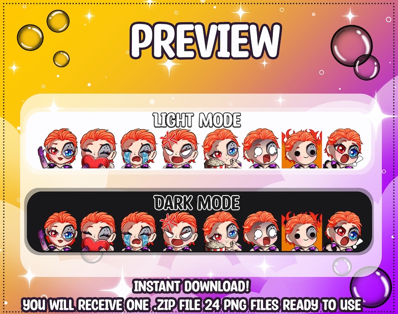 Cute Overwatch Moira Emotes BUNDLE for Twitch | Discord | Youtube ...