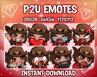 Cute Overwatch Lifeweaver Emotes BUNDLE for Twitch Discord Youtube ...