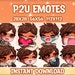Cute Overwatch Lifeweaver Emotes BUNDLE for Twitch Discord Youtube ...