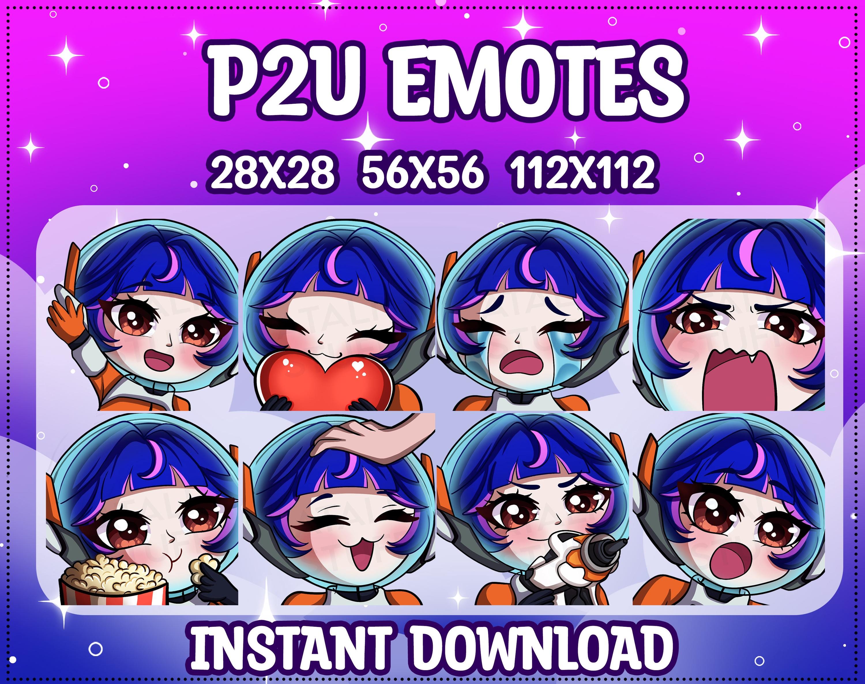 Cute Overwatch Juno Emotes BUNDLE for Twitch | Discord | Youtube ...