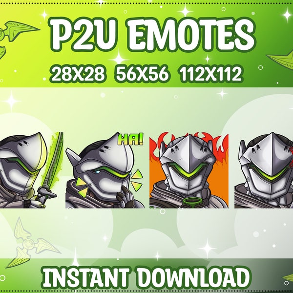 Overwatch Genji Emotes - Etsy