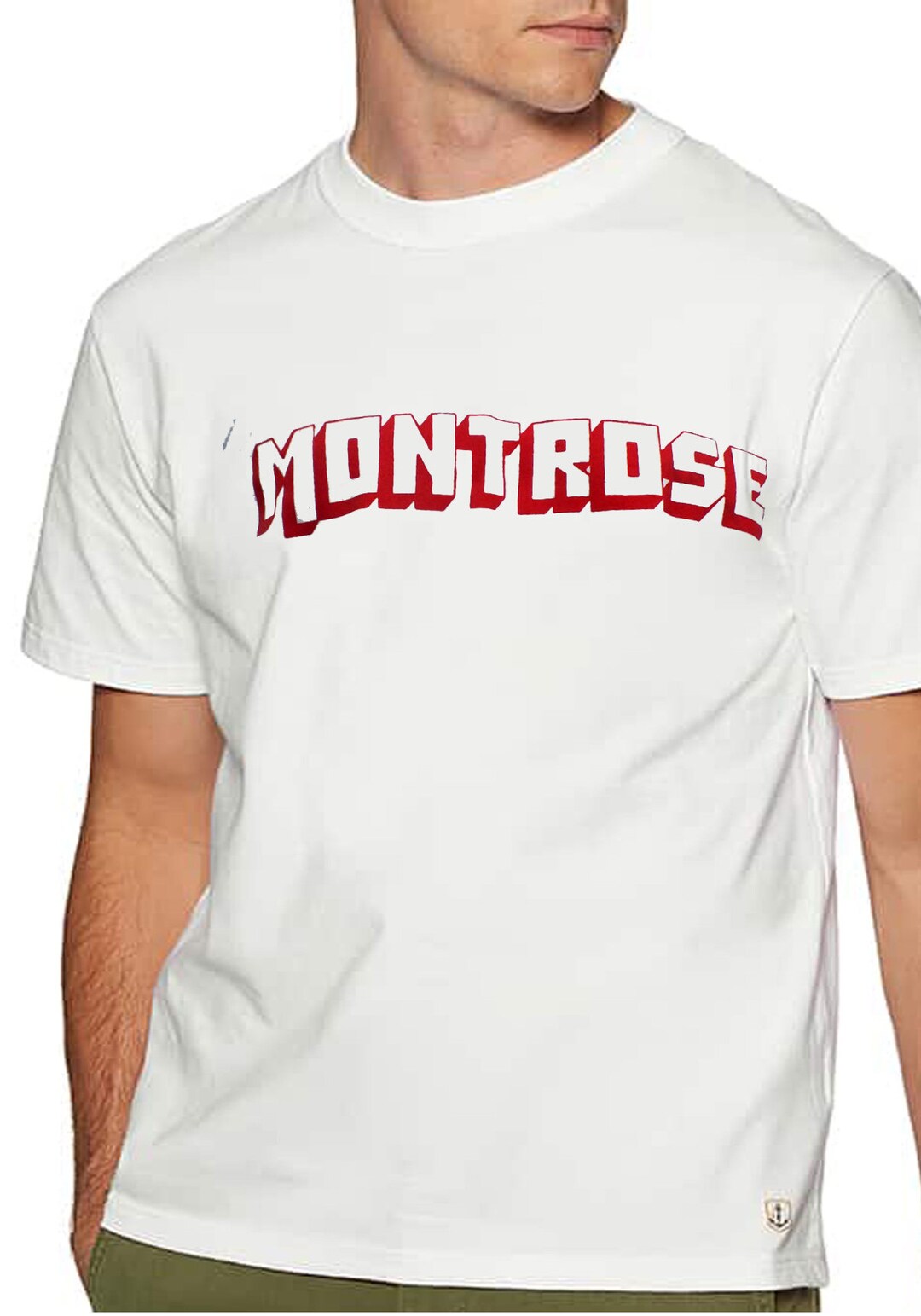 Montrose T-shirt, Hand Screen-printed - Etsy