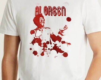 Al Green Vintage Graphic T-shirt and Walgreens Logo Funny Mashup Design ...