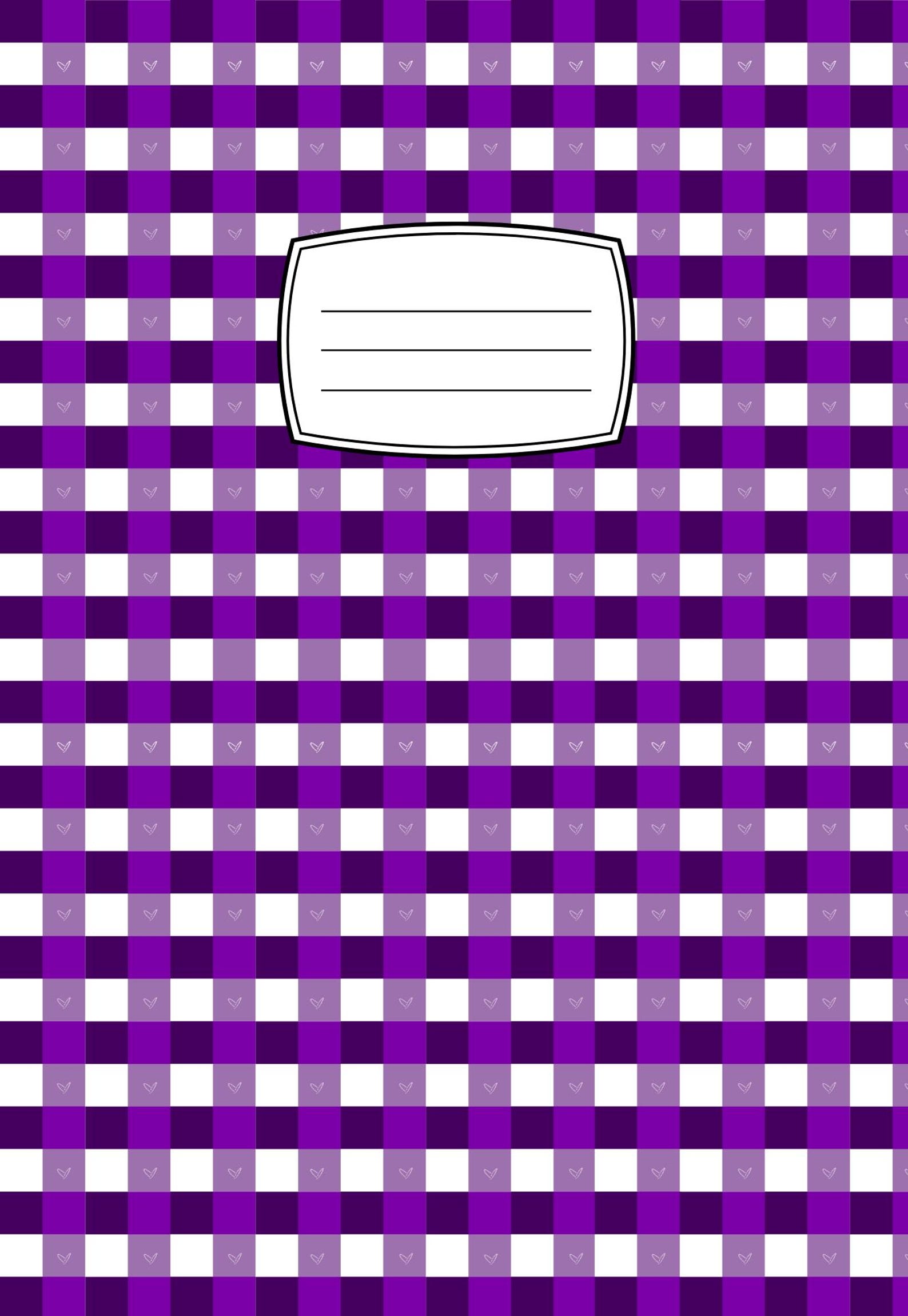 Printable Composition Notebook Cover PNG Back to School Personal ...