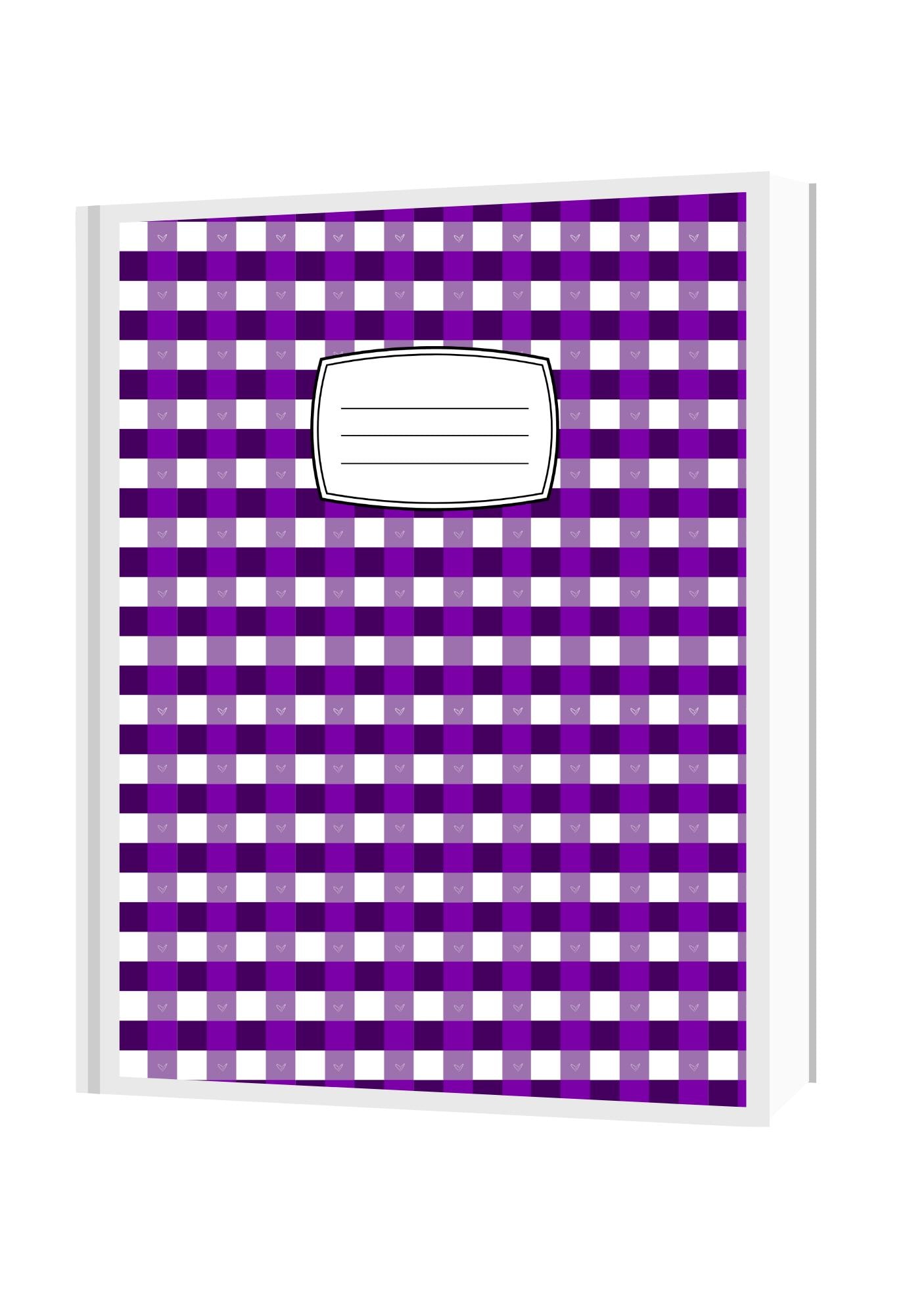 Printable Composition Notebook Cover PNG Back to School Personal ...