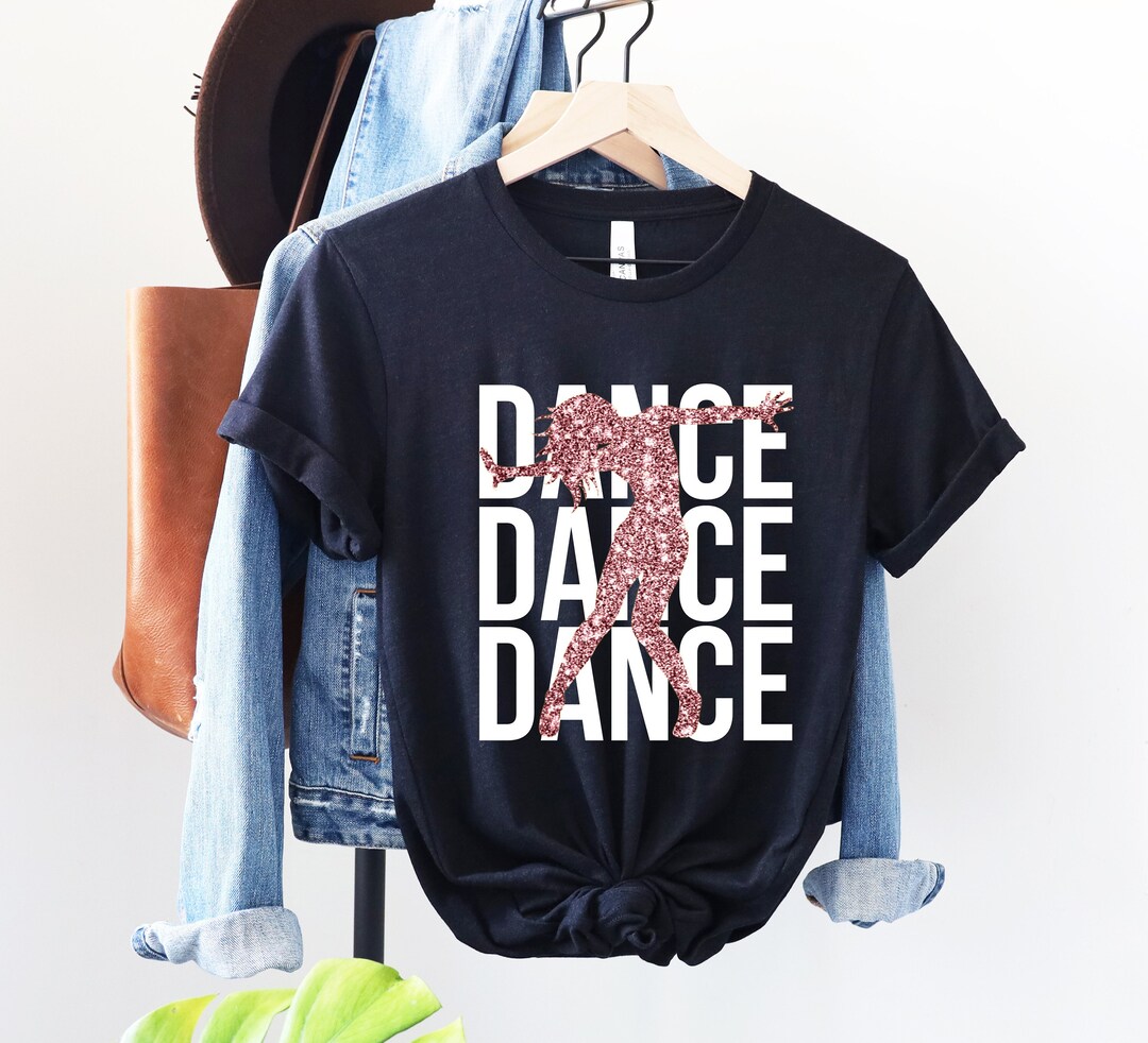 Personalized Name Dance Shirt Dance Lover Shirt Sparkle Dance Shirt ...