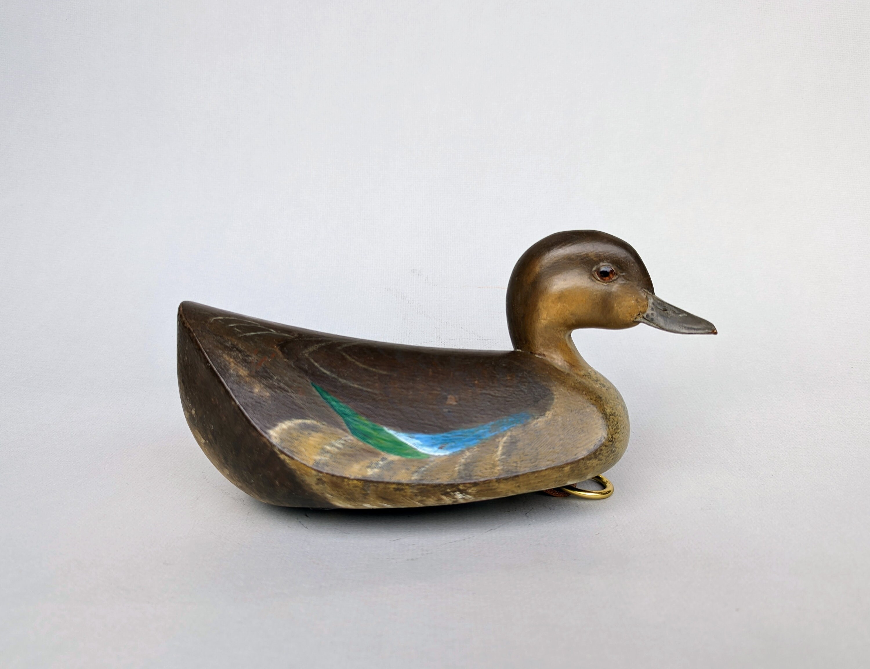 Hand Carved Blue Wing Teal Decoy Pair - Etsy