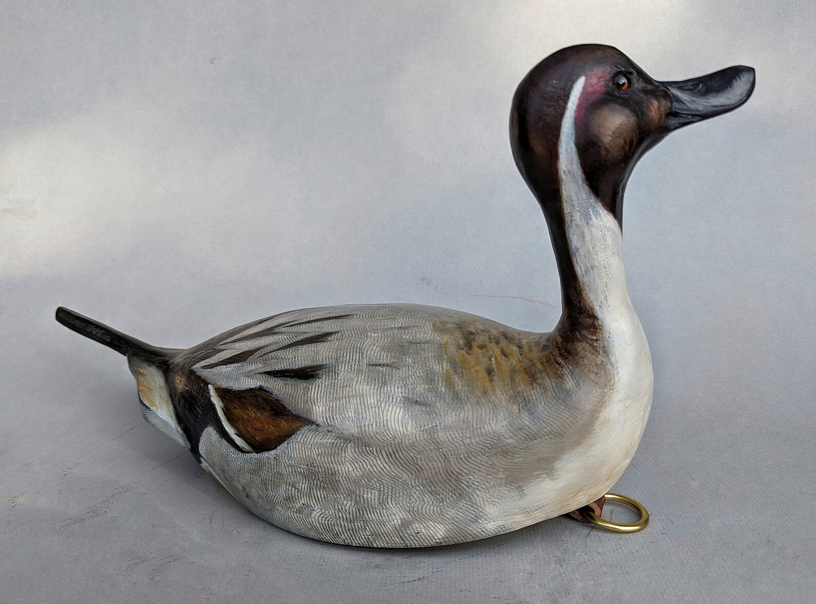Hand Carved Pintail Drake Decoy - Etsy