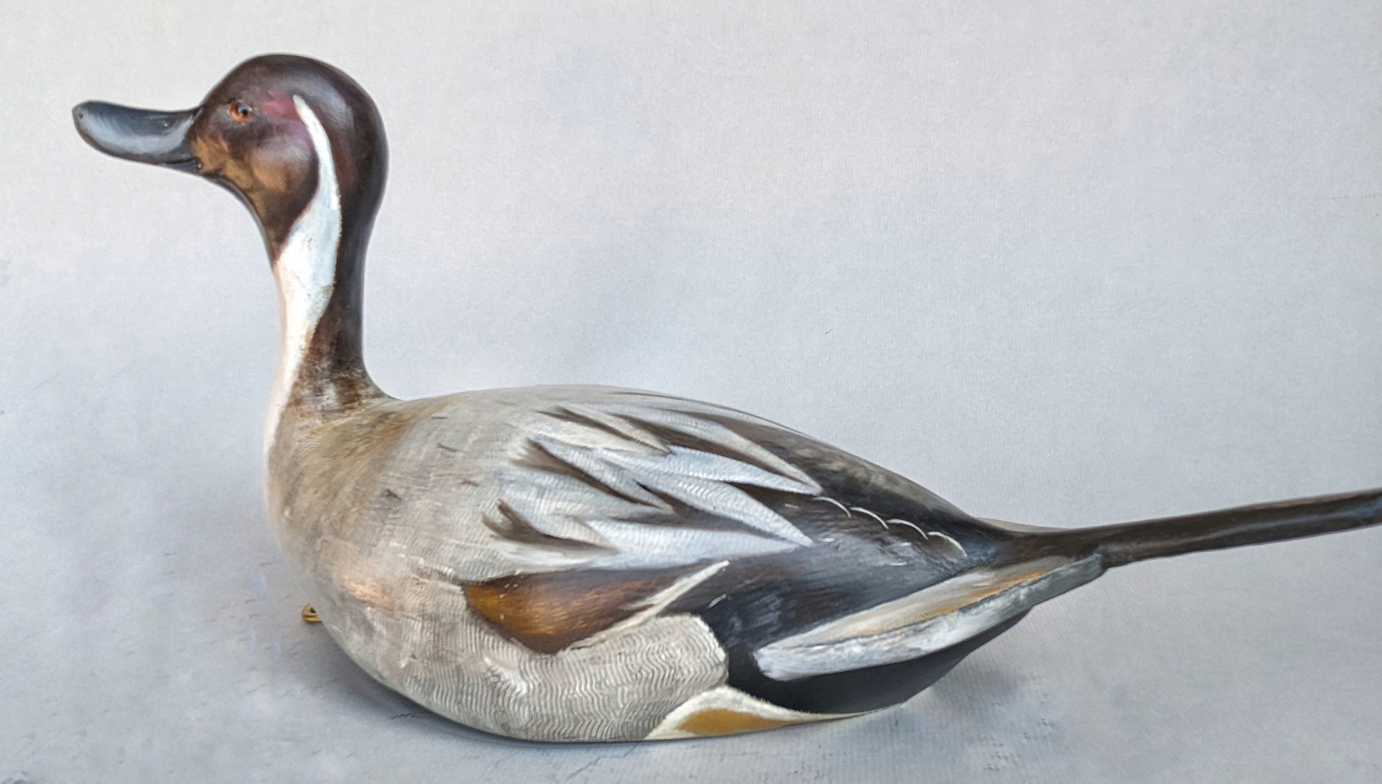 Hand Carved Pintail Drake Decoy - Etsy