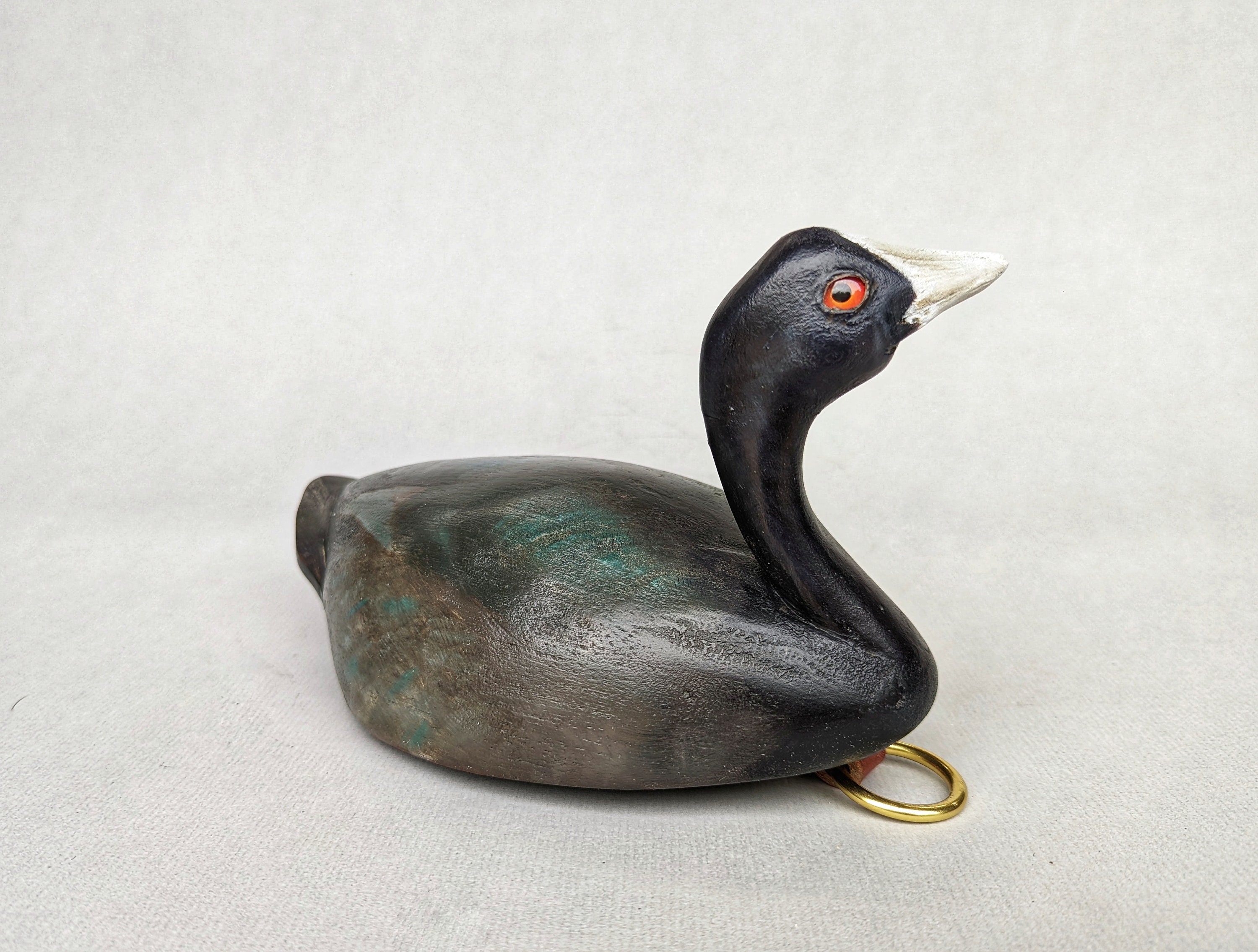 Hand Carved, American Coot Decoy Pair - Etsy
