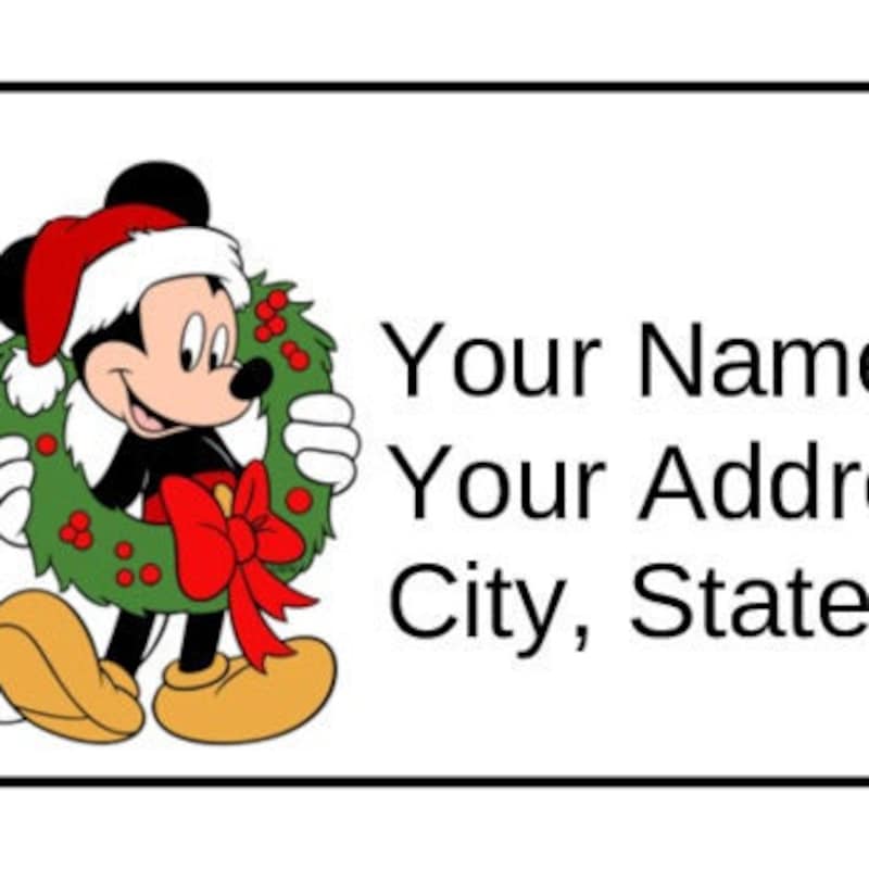 Mickey Mouse Christmas - Etsy