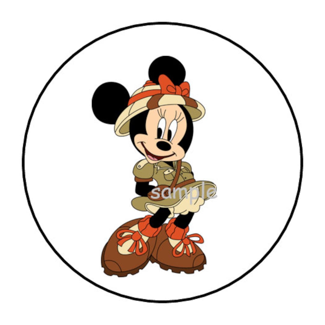30 Safari Stickers, Envelope Seals, Labels, Tags, Favors, Stamps,1.5 ...