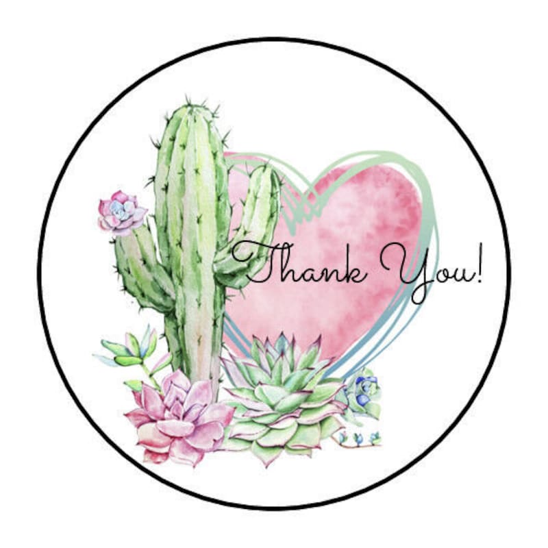 Cactus Stickers - Etsy