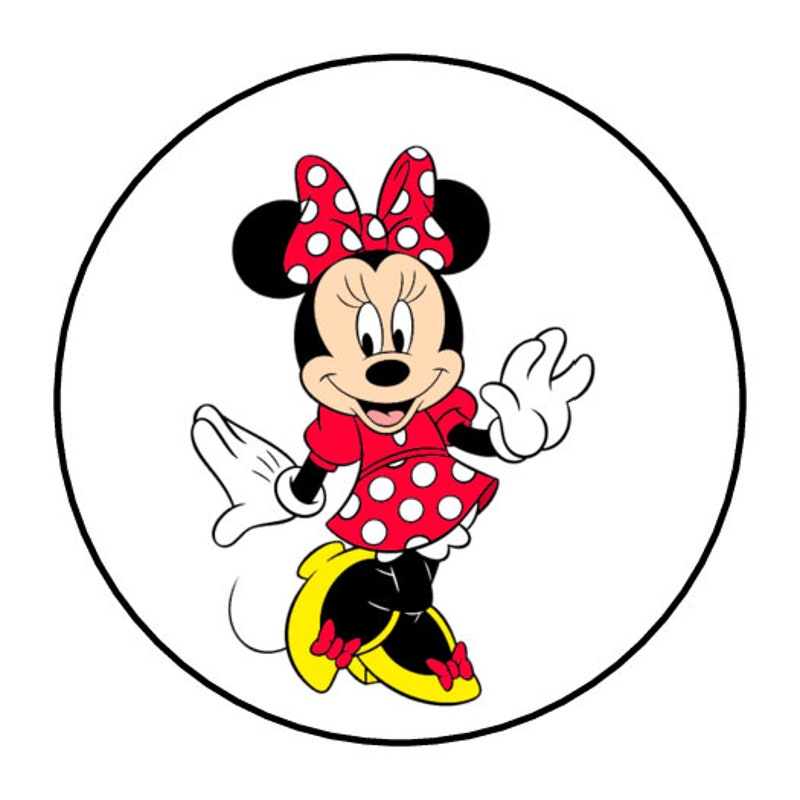 Mini Mouse Label - Etsy