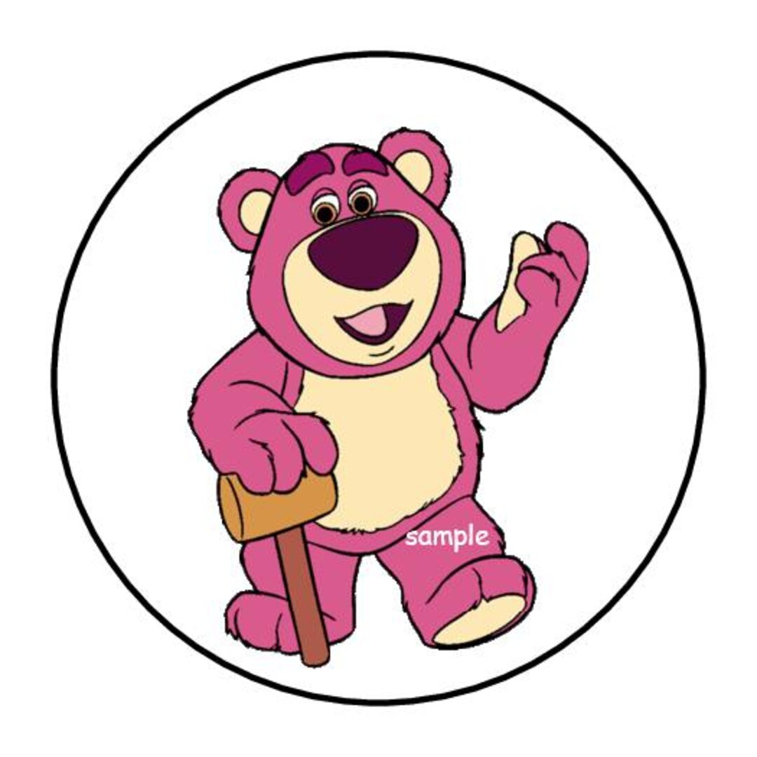 Lotso Stickers, Envelope Seals, Labels, Tags, Stamps, Disney, Toy Story ...