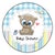 30 A Little Hunny is on the Way Baby Shower Stickers, Classic Winnie ...