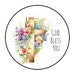 30 Floral God Bless You Stickers, Envelope Seals, Labels, Tags, Stamps, 1.5, Round, Religious ...
