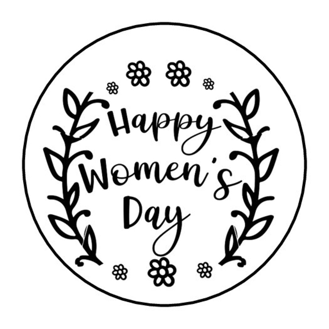 30 Happy Women's Day Stickers, Labels, Tags, Envelope Seals, 1.5 ...