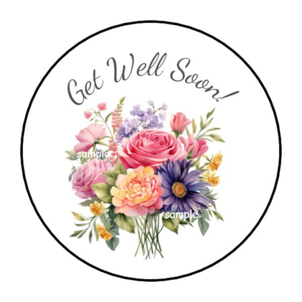 Get Well Stamps - Etsy