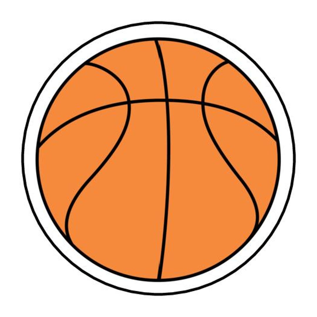 30 Basketball Envelope Seals Labels Stickers Tags Favors Stamps 1.5 ...