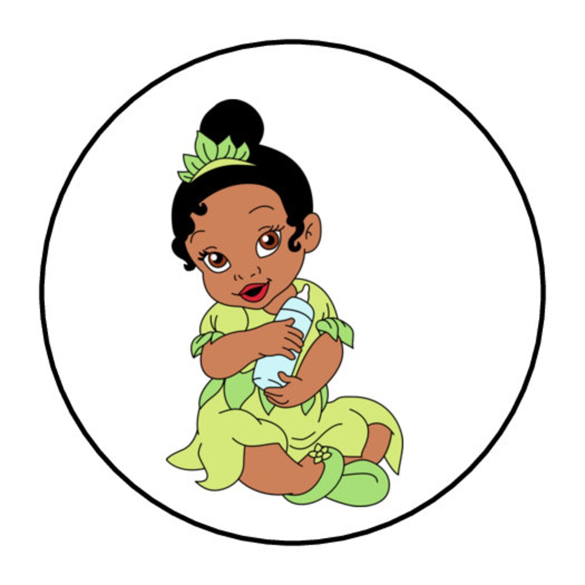 30 Baby Tiana Stickers Labels Envelope Seals Favor - Etsy