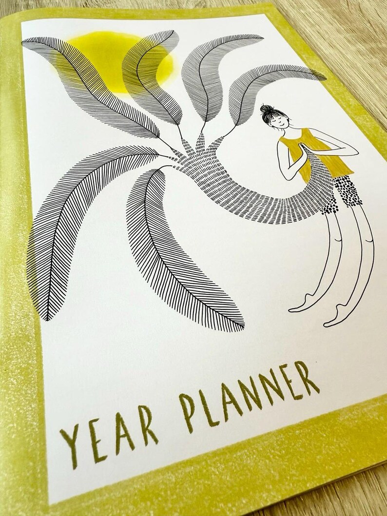 2026 Year Planner, A4 Paper Planner - Etsy