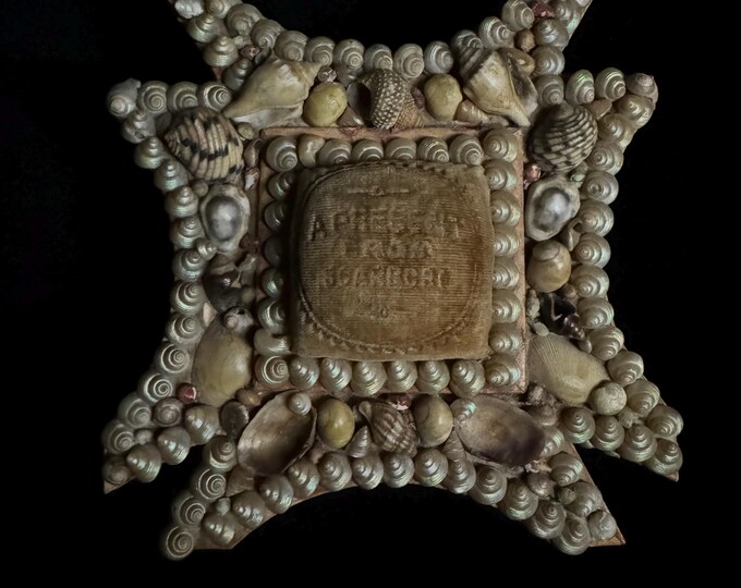 Victorian Seashell Art Wall Hanging . Victorian Present From ...